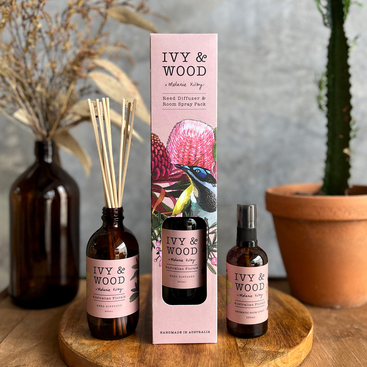 Australiana: Australian Florals Reed Diffuser & Room Spray Gift Pack ...