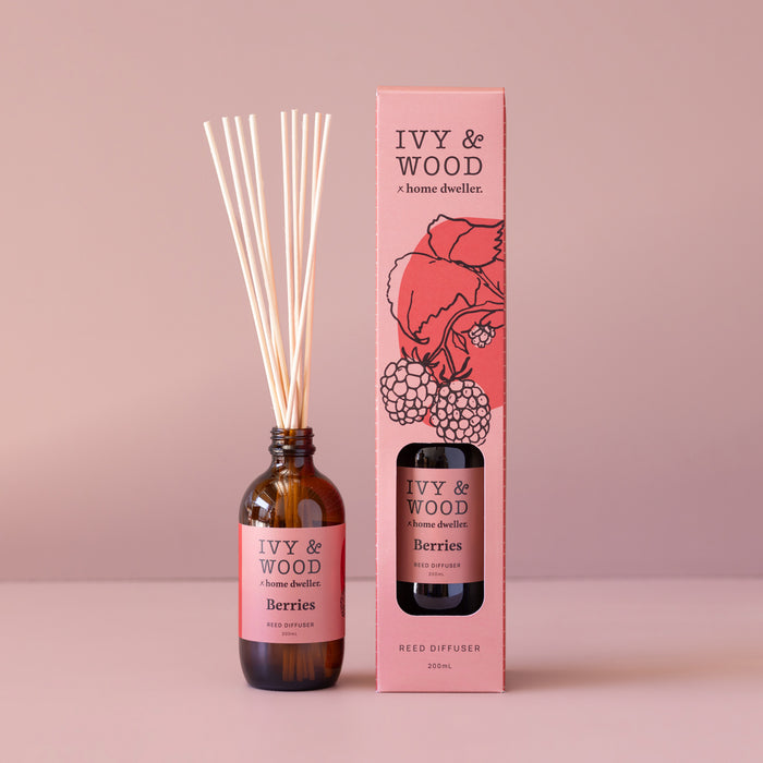 Wild Rosella Reed Diffuser – Handmade in Australia | Ivy & Wood