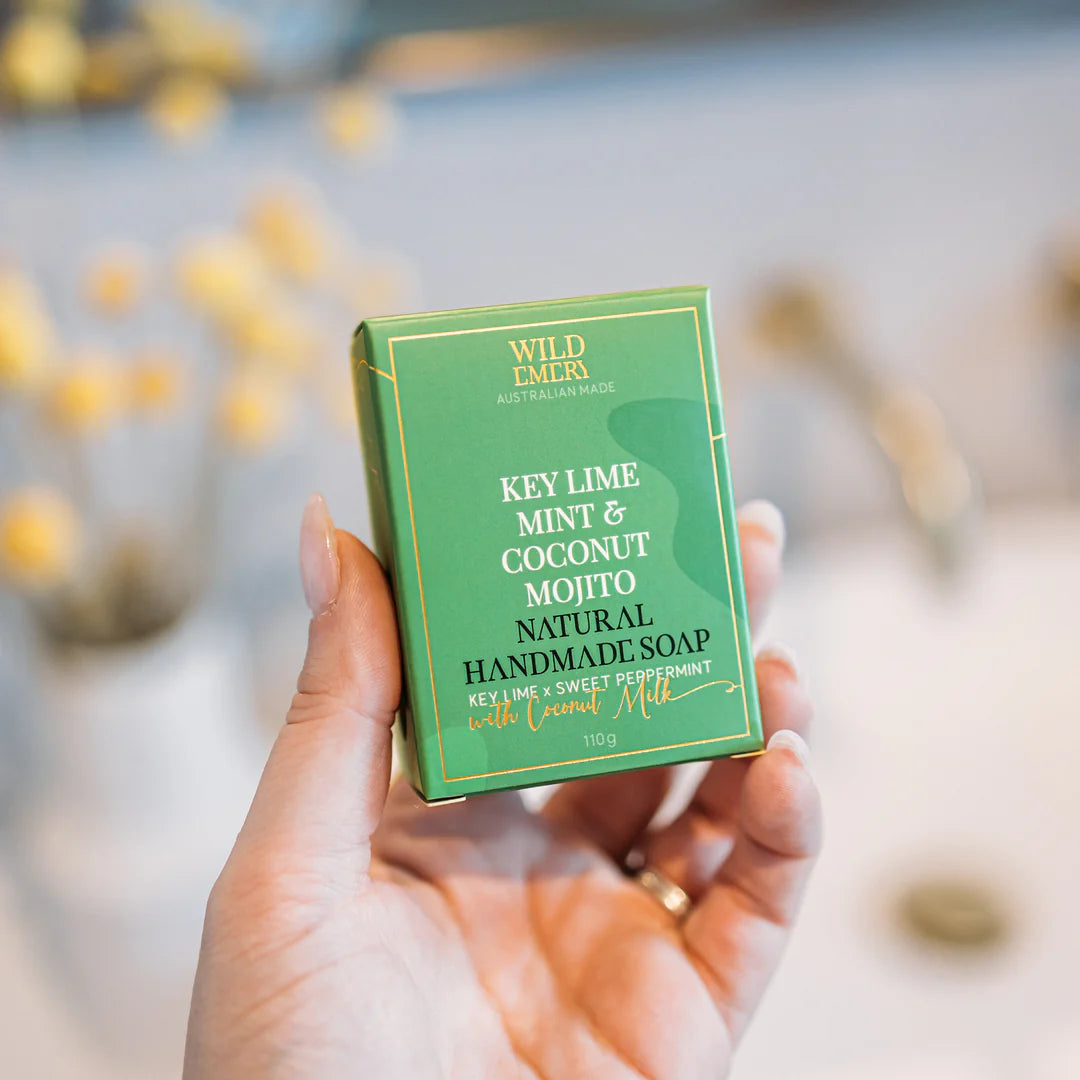 Natural Soap - Key Lime Mint & Coconut Mojito by Wild Emery – Ivy & Wood