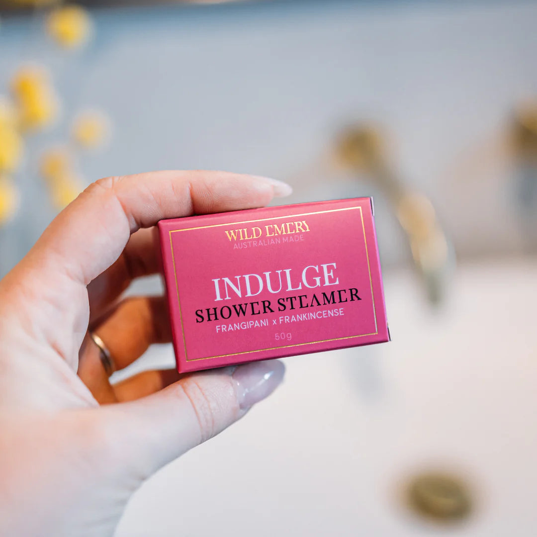 Shower Steamer INDULGE by Wild Emery | Ivy & Wood Australia