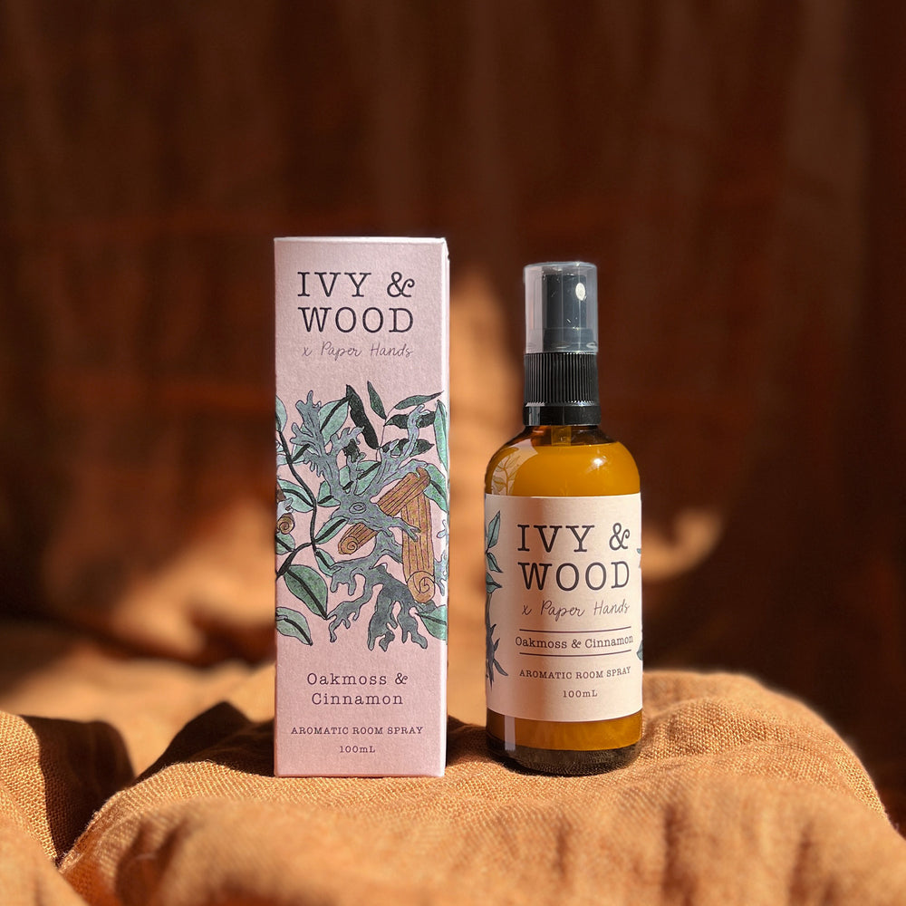 Botanical: Oakmoss & Cinnamon Room Spray | Ivy & Wood