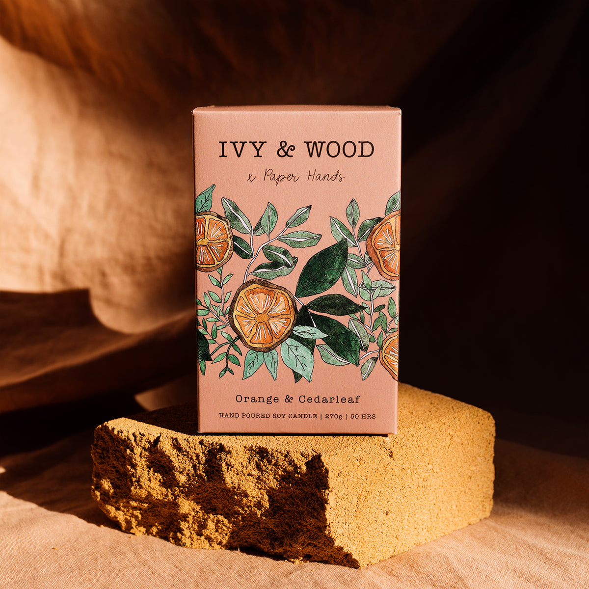 Botanical: Orange & Cedarleaf Scented Candle | Ivy & Wood